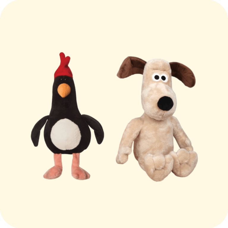 Wallace And Gromit Plush ⚡️ Official Wallace And Gromit Stuffed Animal ...